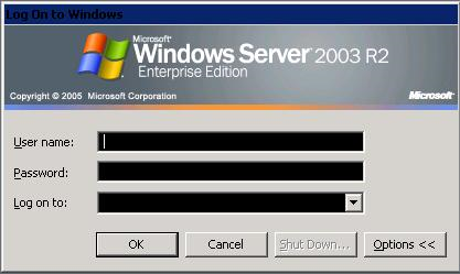 Correção Incidente tela de Login Preta no Windows Server 2003 – Paulo ...