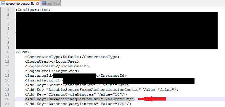 SQL Server Reporting Services – Event 112 – Warning “The report server ...